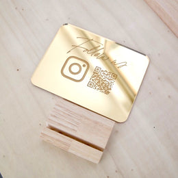 Support pour Qr Code personnalisé pour marques et commerces - Makk ...